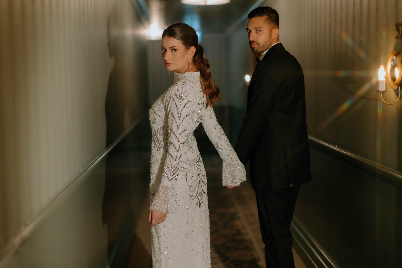 Shimmi Dresses - Modest Evening Dresses - Long Sleeve Evening Dresses